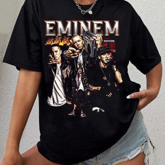 Shirts | Eminem 9s Rapper Retro Tshirt | Poshmark